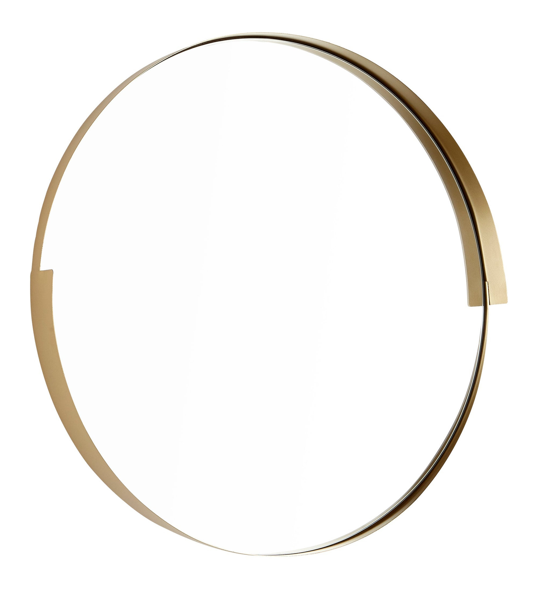 Gilded Band Mirror, Medium - Contemporary - Wall Mirrors - by Lighting ...
