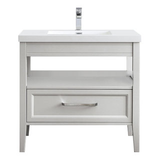 Adams Bathroom Vanity Set, 36" - Transitional - Bathroom Vanities And ...
