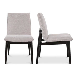 Charlie Dining Chair Beige, Set of 2 - Contemporary - Dining Chairs ...