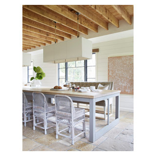 Turret + Stone - French Country - Dining Room - Boston - by Lisa Tharp ...