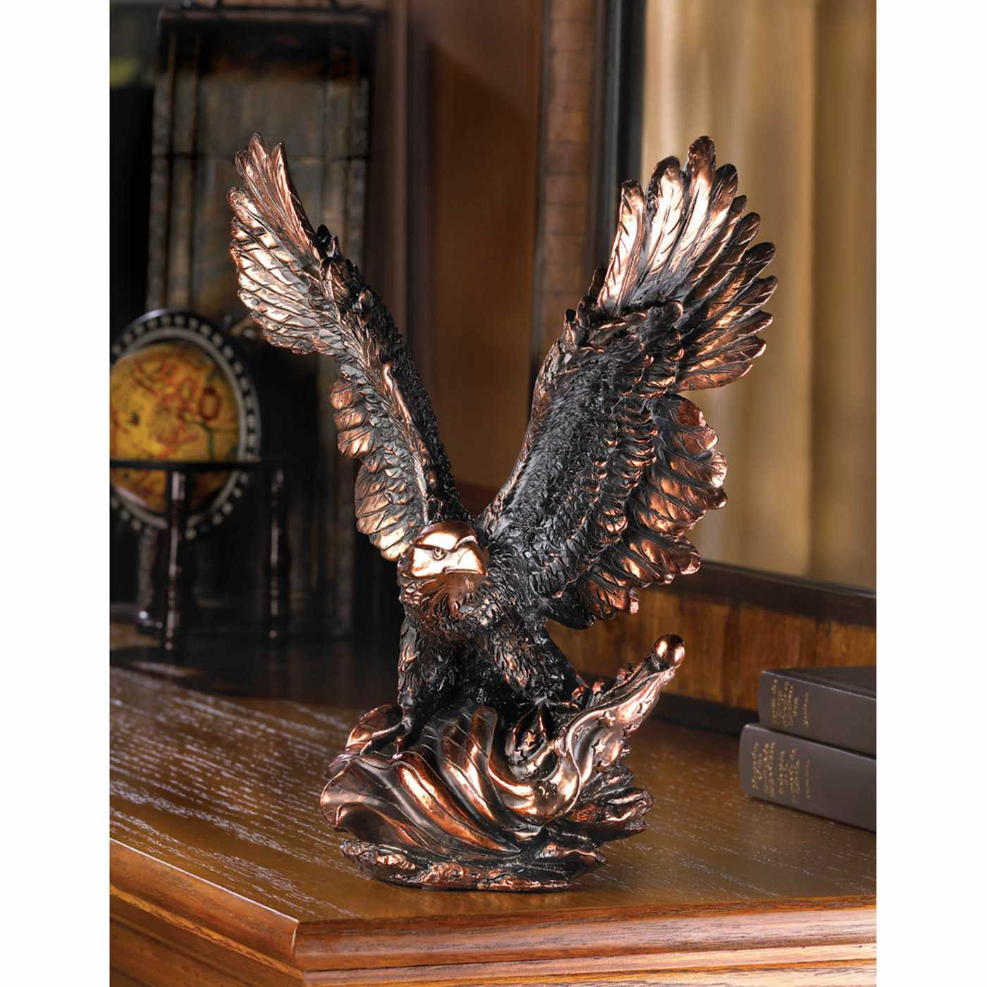 Eagle, Flight Statue - Contemporary - Decorative Objects And Figurines ...