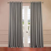Neutral Gray Grommet Doublewide Room Darkening Curtain Single Panel ...