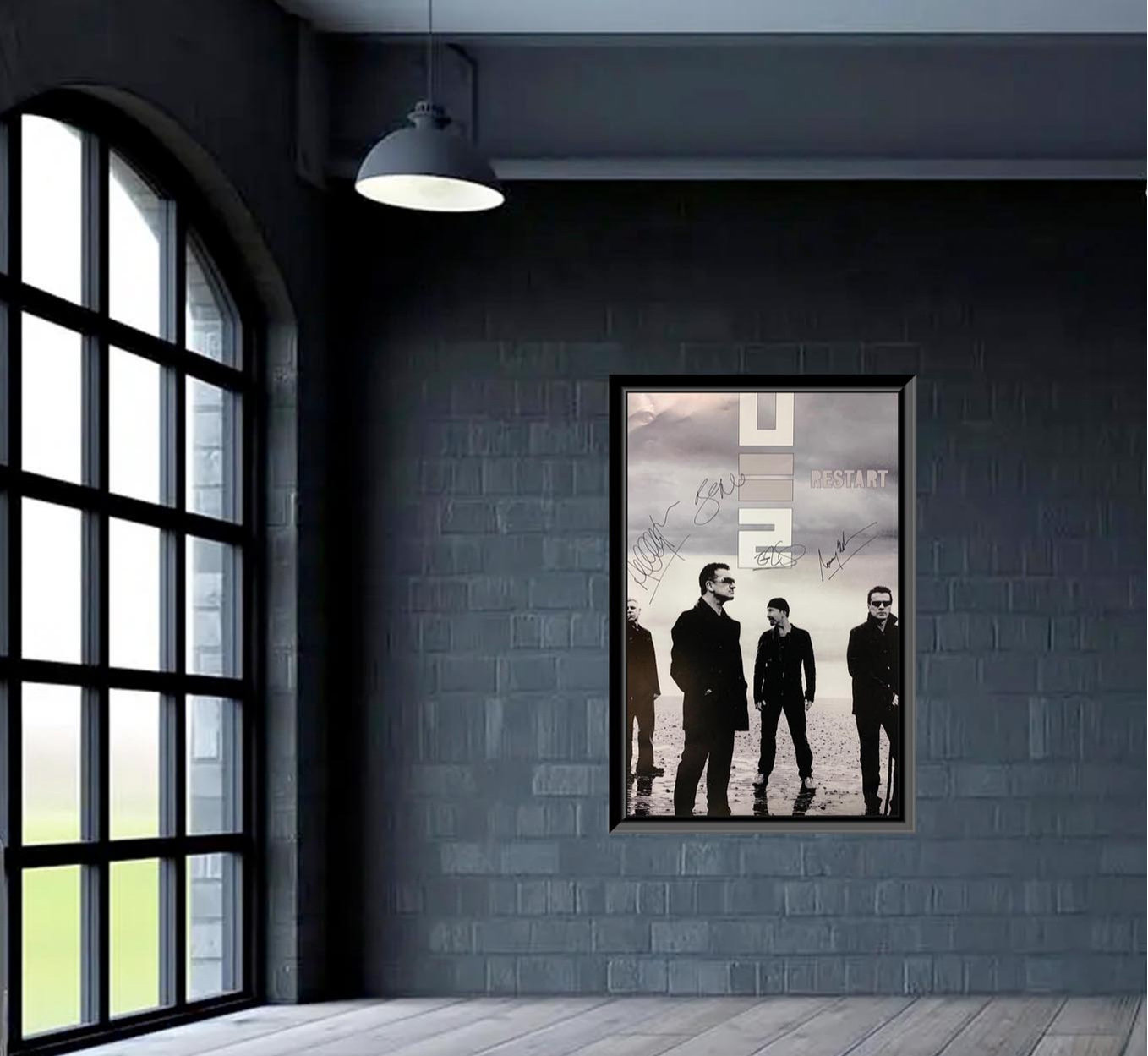 U2 signed poster, 27x40 inches - Contemporary - Prints And Posters - by ...