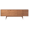 Sienna Sideboard Walnut Large - Contemporary - Buffets And Sideboards ...