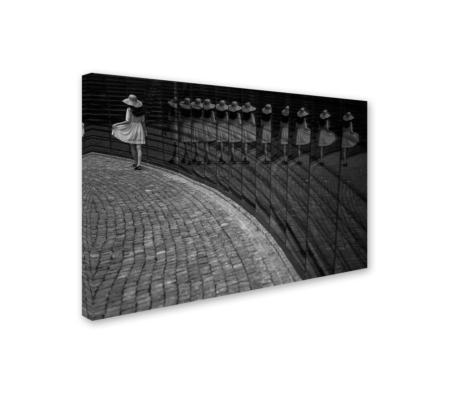 Donghee Han 'Posing' Canvas Art, 19"x12" - Contemporary - Prints And ...