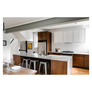 Richmond Rowhouse - Transitional - Kitchen - Richmond - by RIC design ...