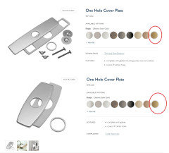 Kitchen counter faucet hole not a perfect circle, faucet help needed