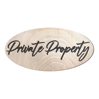 Private Property sign Business sign House sign Lightweight sign outdoor ...