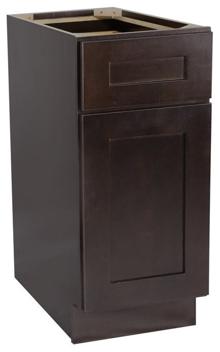 Modern Base Cabinet with Framed Door, Soft-Close Hinges and Upper ...
