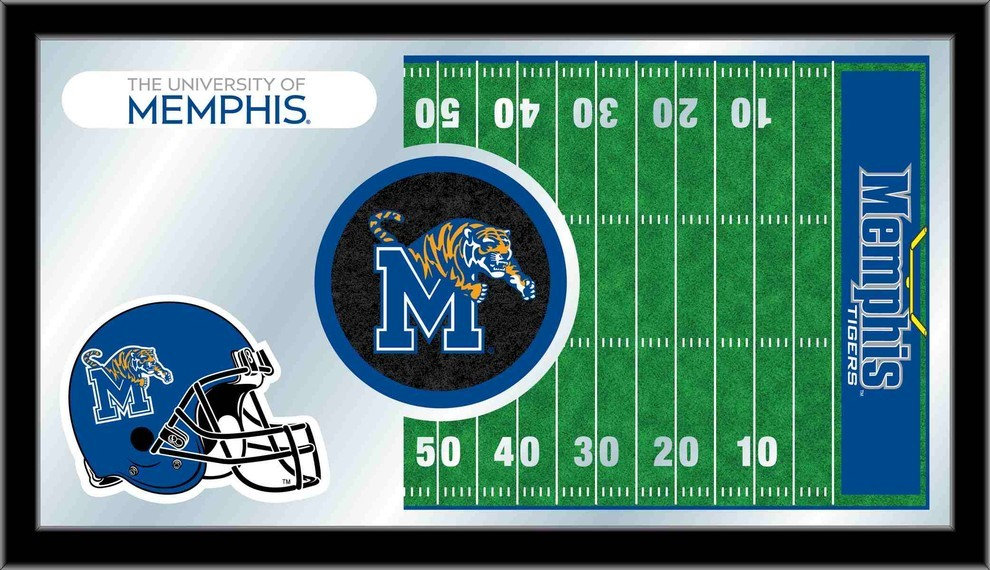 Memphis 15"x26" Football Mirror by Holland Bar Stool Company ...