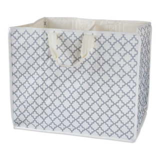 Polyester Storage Lattice Gray Rectangle All Purpose 21x13".7x17 ...