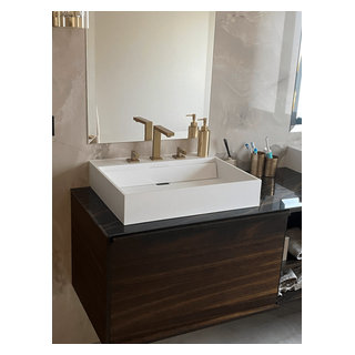 Robinet de lavabo et vasque KROOS - Minimalistisch - Badezimmer - Lyon ...