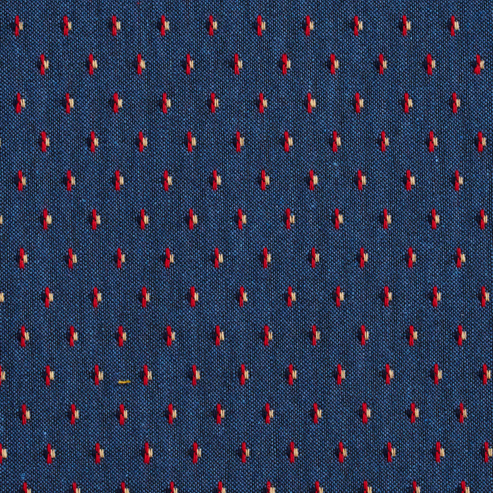 Blue Small Scale woven Upholstery Fabric by the Yard, By The Yard 54 ...