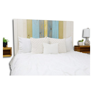 Handcrafted Headboard, Leaner Style, Full - Beach Style - Headboards ...