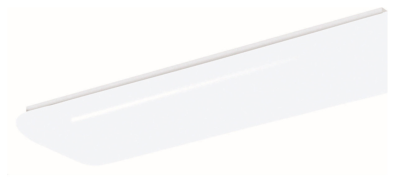 Rigby 51" Narrow Floating Cloud Linear Flush Mount - White - Modern ...