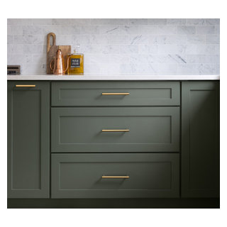 Green with Envy - Traditional - Kitchen - Detroit - by Yancy Kitchen ...