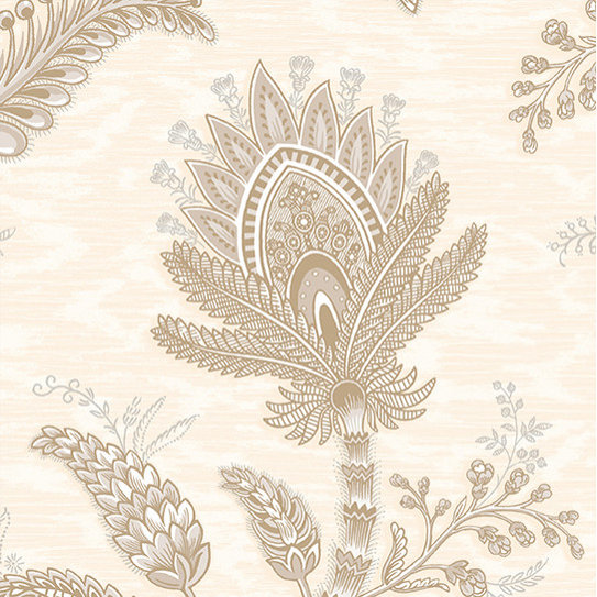 Floral Textured Wallpaper Featuring Floral Petal Leaves, Jc30031, One ...
