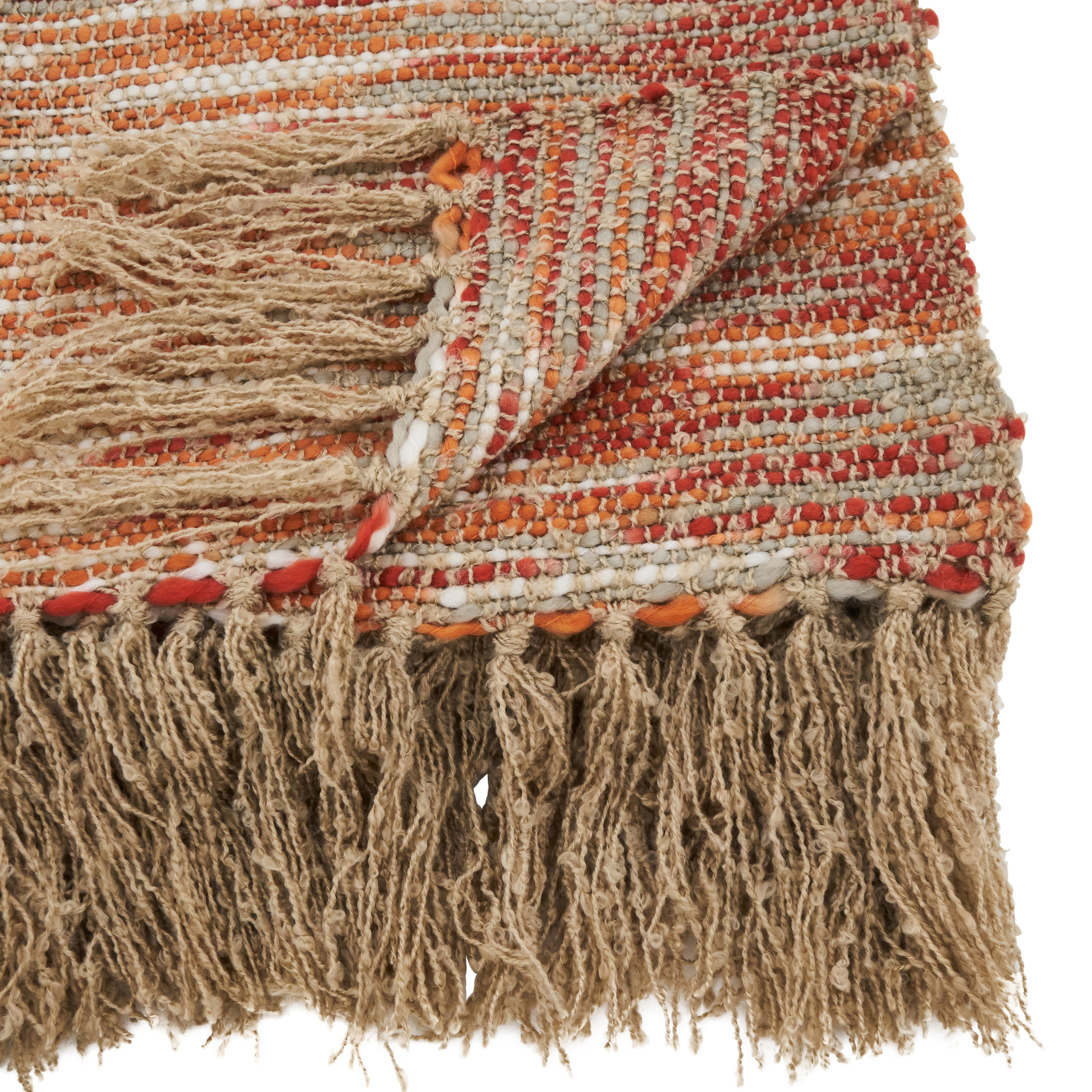 Chindi Design Throw, 50"x60" - Contemporary - Throws - by Saro ...