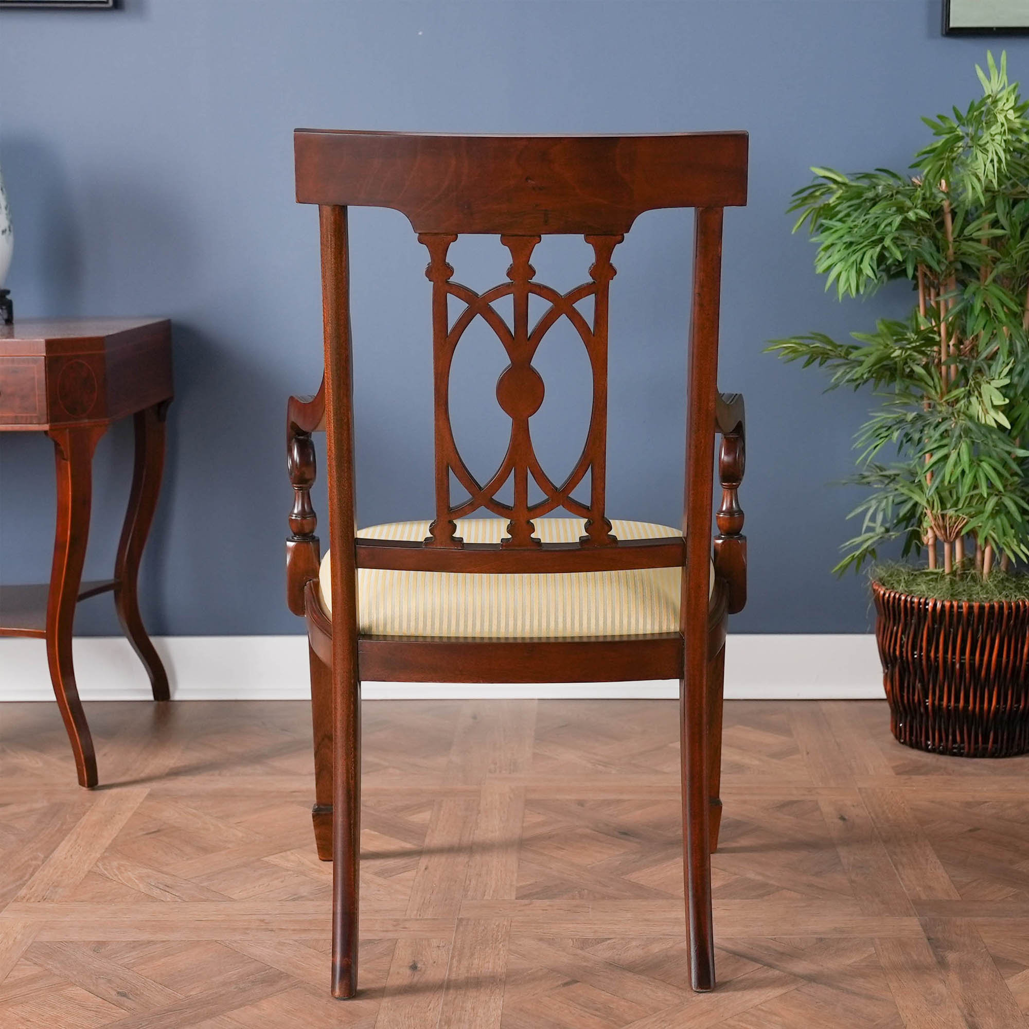 Inlaid Hepplewhite Arm Chair - Victorian - Dining Chairs - by Niagara ...