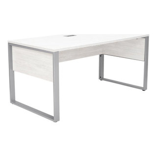 K145 Rectangular Desk 71x32 Inches in White - Contemporary - Desks And ...