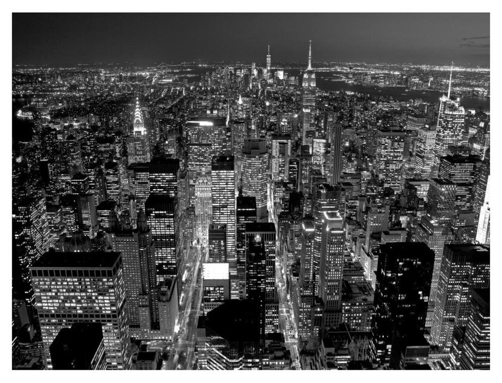 "Midtown Manhattan at night" Digital Paper Print by Richard Berenholtz ...