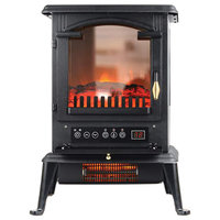 3 Sided Flame View Infrared Heater Stove - Space Heaters - by Almo ...