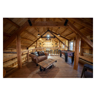 The Armstrong - JRE0220 - Rustic - Garage - by Legacy Post & Beam | Houzz