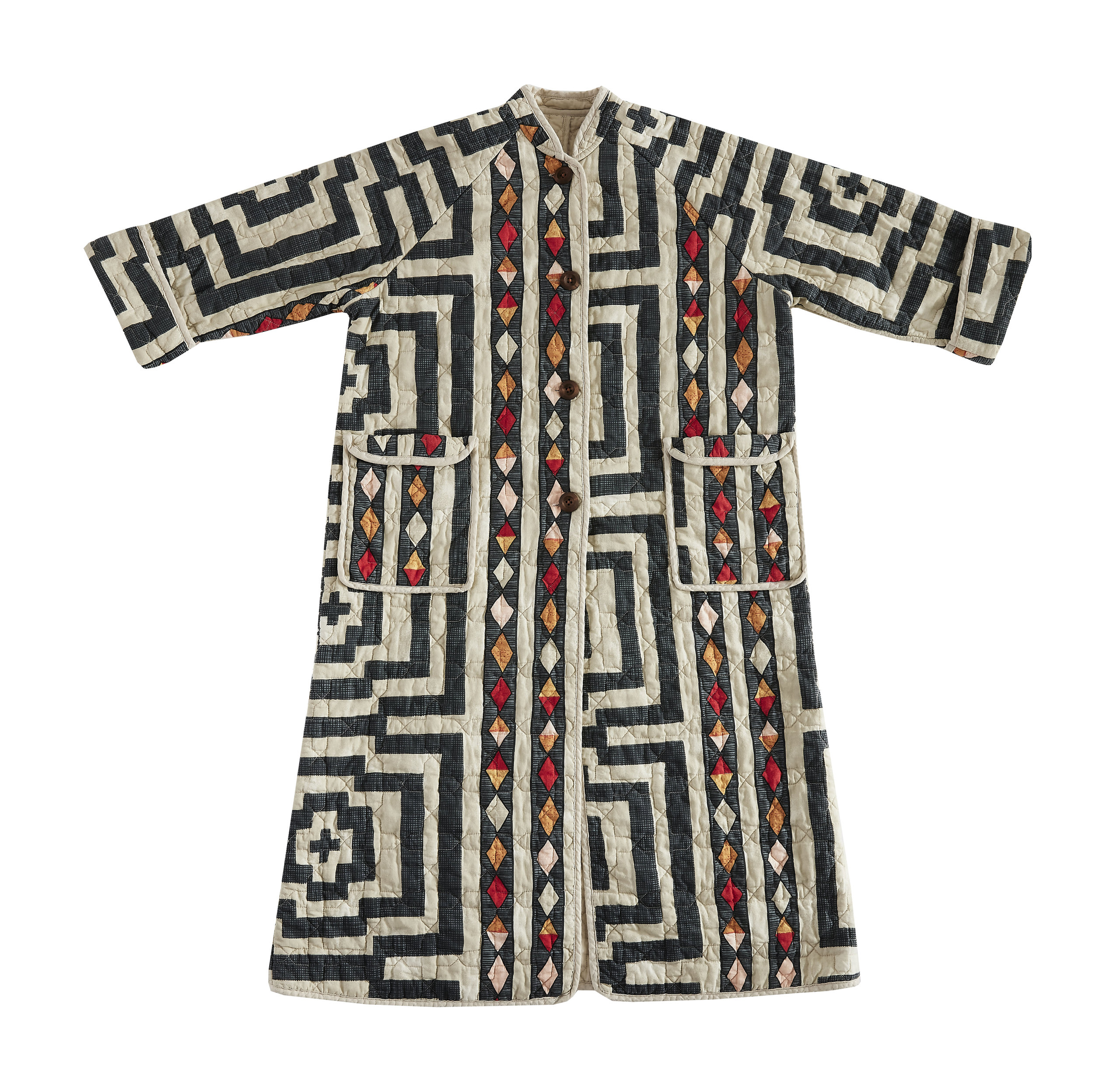 Hypnotic House Robe By Justina Blakeney, 46.5"L/25" - Modern ...