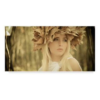 Tibor Arva 'Forrest Nymph' Canvas Art, 47"x24" - Contemporary - Prints ...