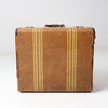 Consigned, Vintage Striped Suitcase - Farmhouse - Decorative Trunks ...