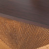 Labardi Brown with Antique Gold Accents Wood Sideboard - Contemporary ...