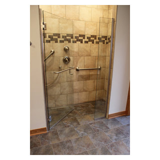 Barrier Free Walk-in Shower with Free Standing Tub ~ Medina, OH ...