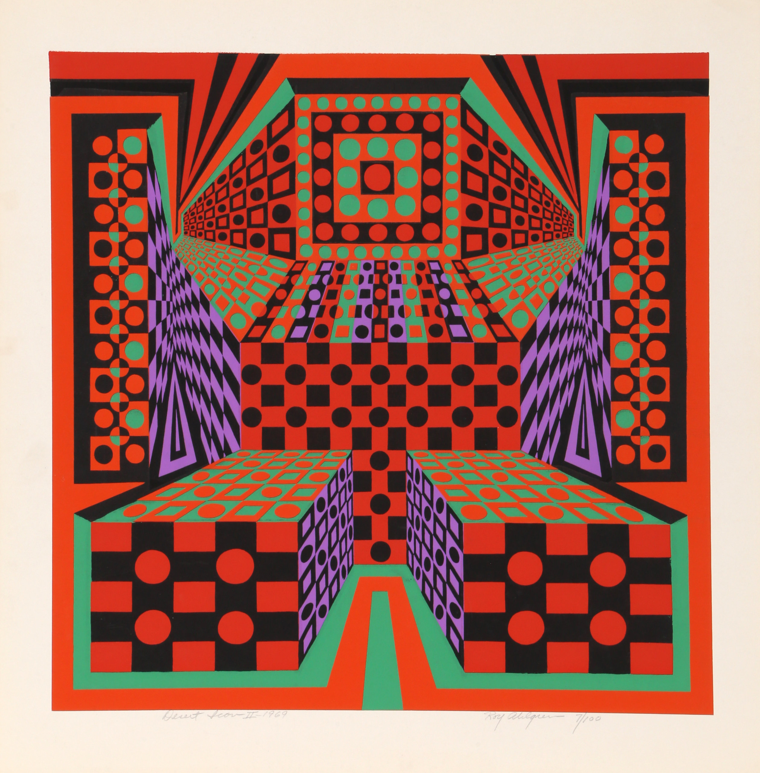 Desert Icon II, Roy Ahlgren, 20x20 - Contemporary - Fine Art Prints ...