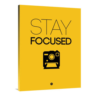"Stay Focused Poster 2" Fine Art Print, 36" x 48" - Modern - Prints And ...