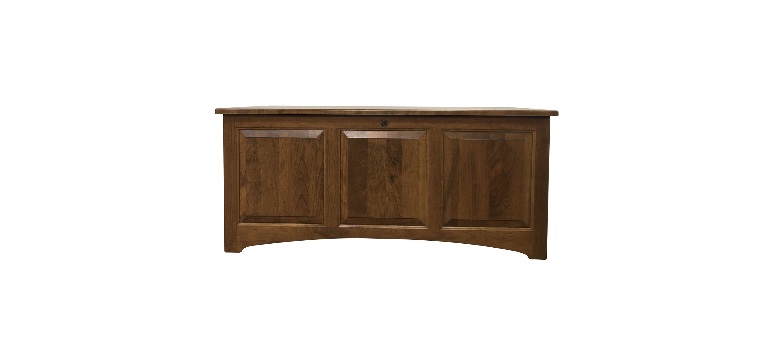 Raised Panel Blanket Storage Chest, Cedar Bottom, Hope Chest ...