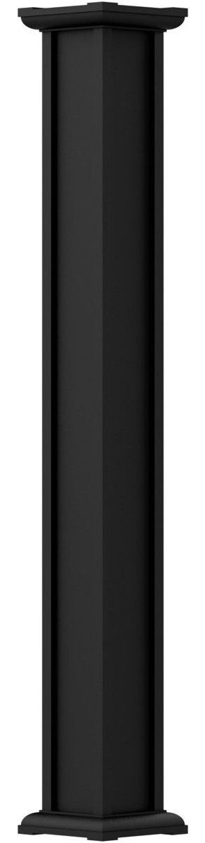 6" x 8' Endura-Aluminum Acadian Style Column, Square Shaft, Textured ...