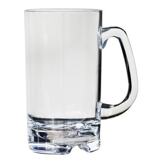 Tritan Beer Mug, Set Of 4 - Contemporary - Beer Glasses - by ...