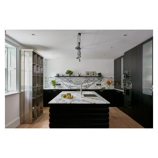 Statement Stone - Contemporary - Kitchen - London - by Sola Kitchens ...