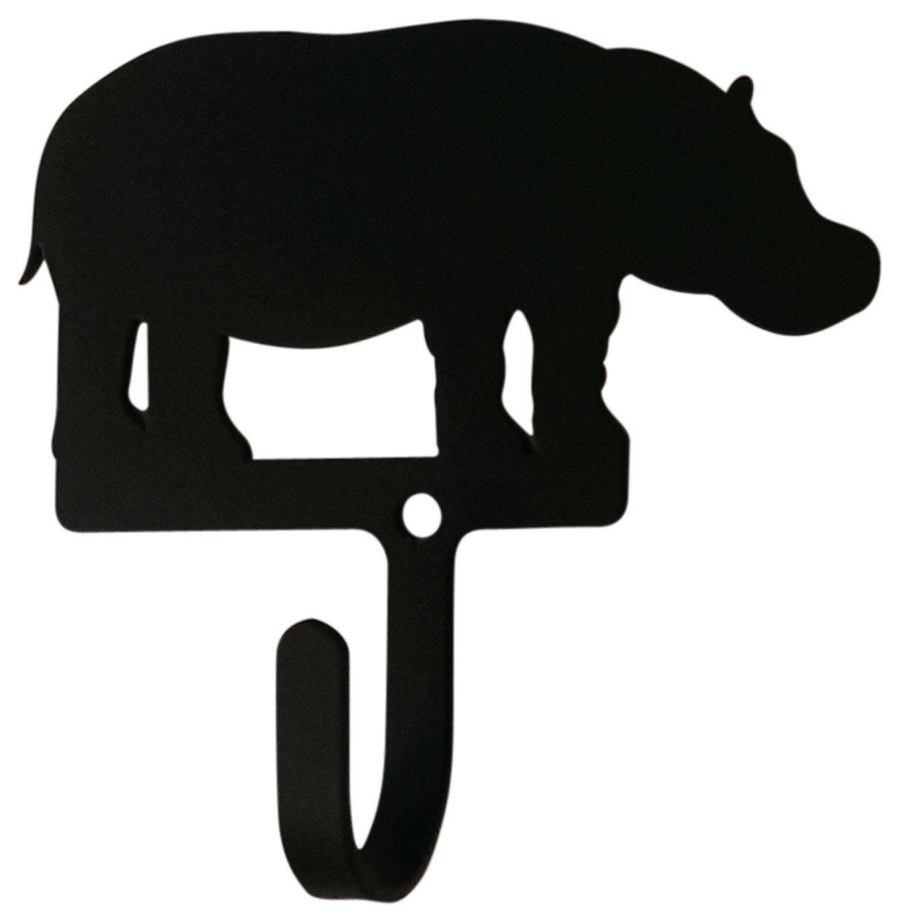 Hippo Wall Hook - Contemporary - Wall Hooks - by Village Wrought Iron ...