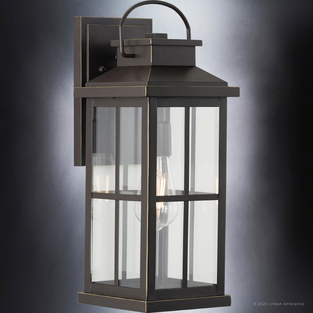 Luxury Transitional Wall Sconce, Olde Bronze - Transitional - Outdoor ...