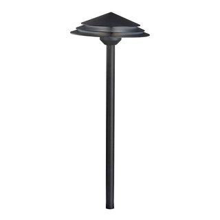 2W 3 LED Round Tiered Path Light - with Utilitarian inspirations - 21 ...