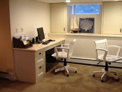 Home Basement Office