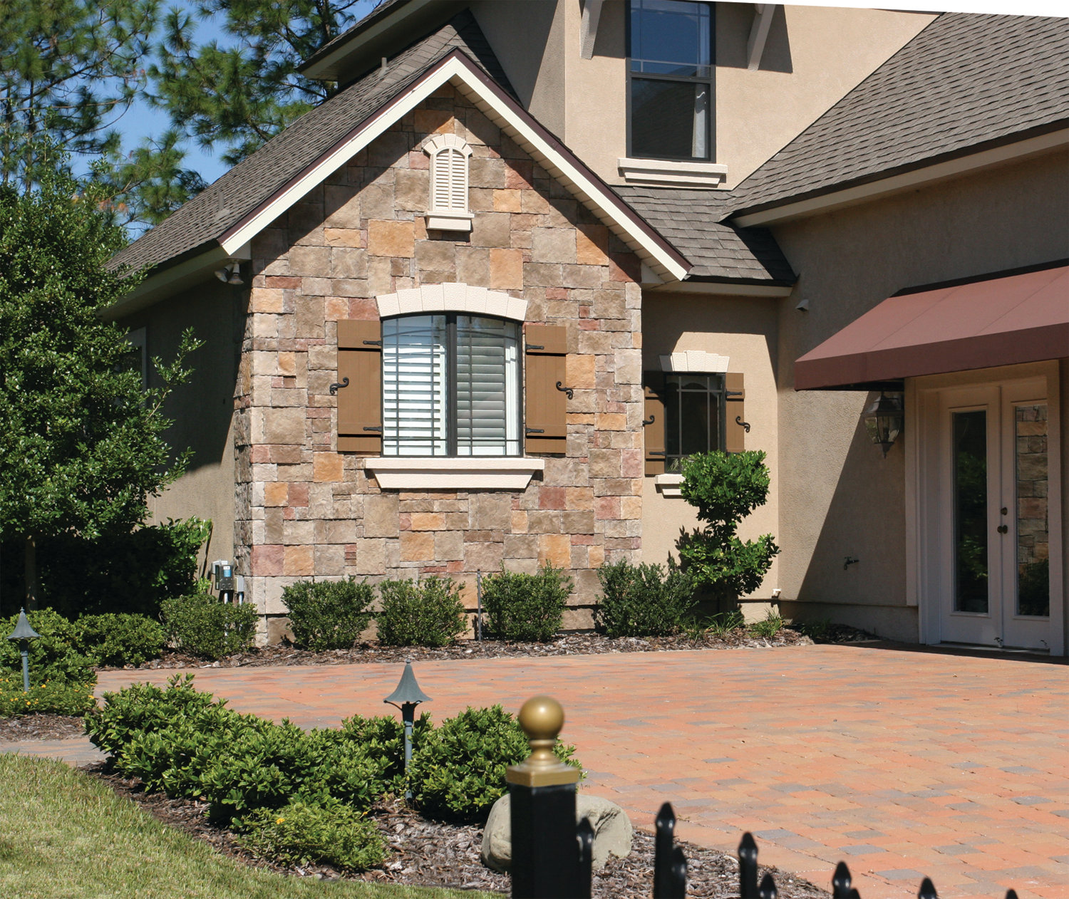 Mid-America, Standard Size Three Board Spaced Shutters, Forest Green ...
