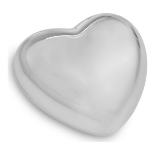 Nambe Loving Heart Box - Contemporary - Decorative Boxes - by ...