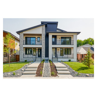 Denver Duplex - Contemporary - Exterior - Denver - by Austin Signature ...