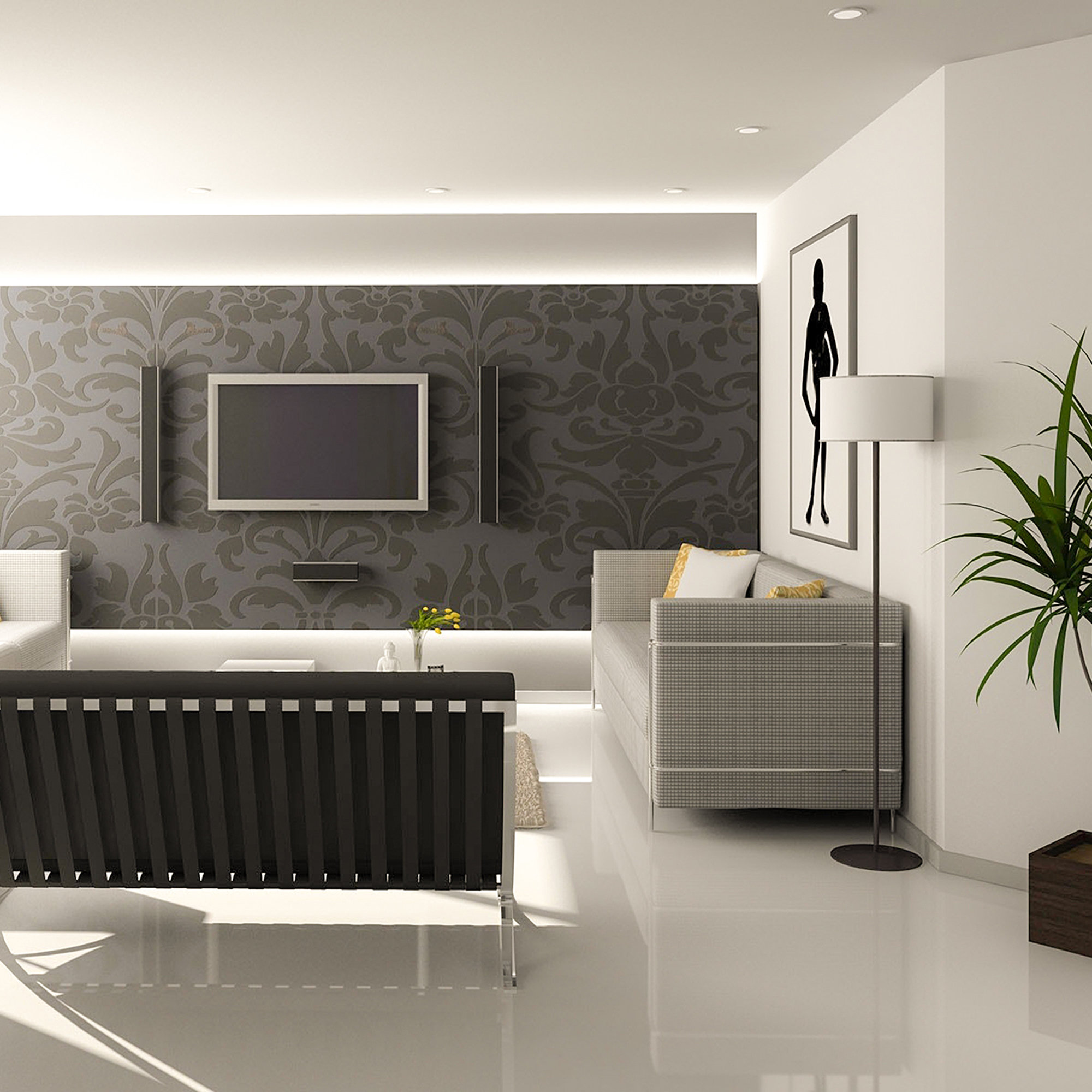 4" Round Retrofit LED Panel with Magnetic Trim - Modern - Recessed ...