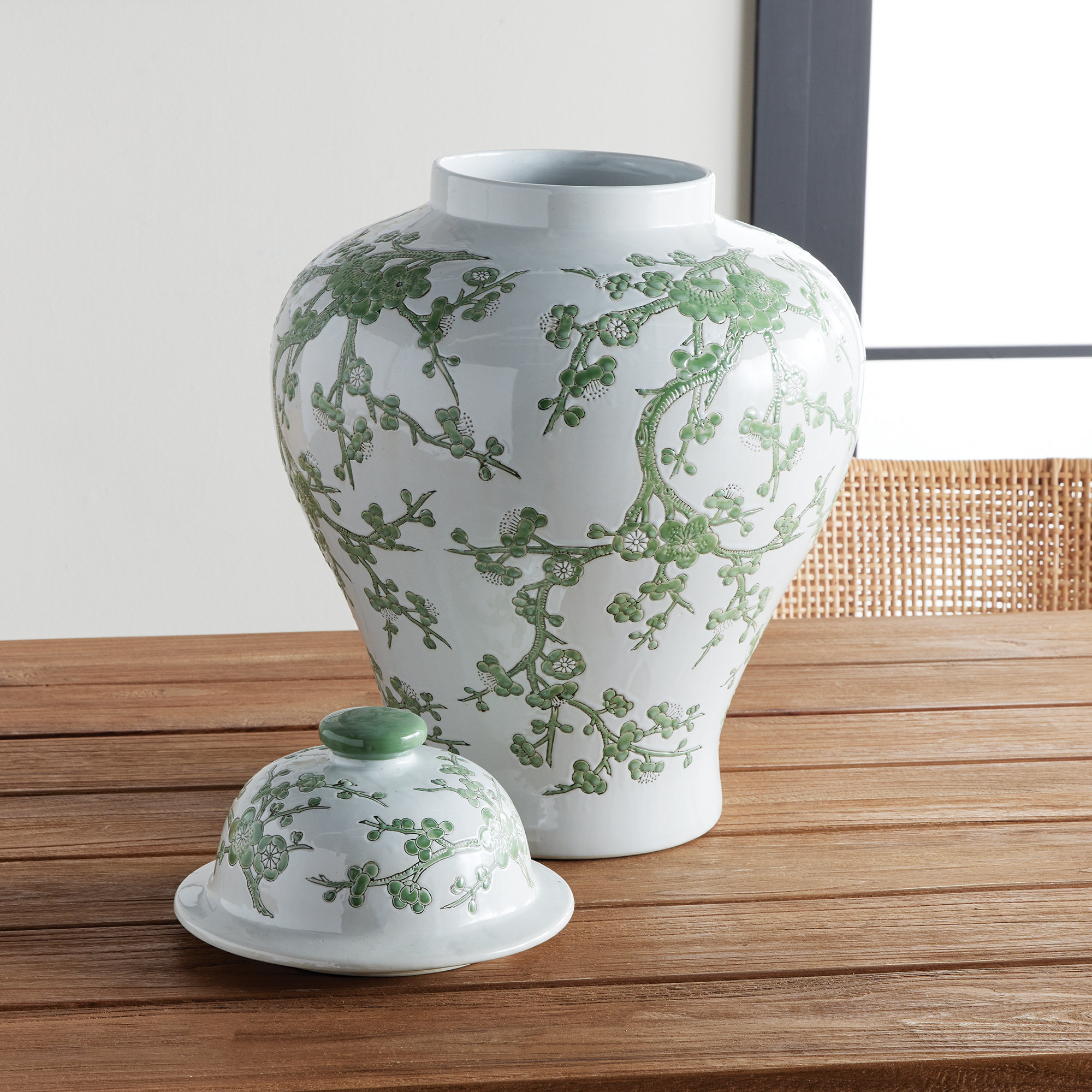 Imperial Empress Lidded Ginger Jar - Asian - Decorative Jars And Urns ...