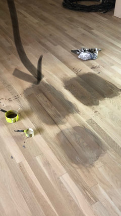 Tannin pull in white oak