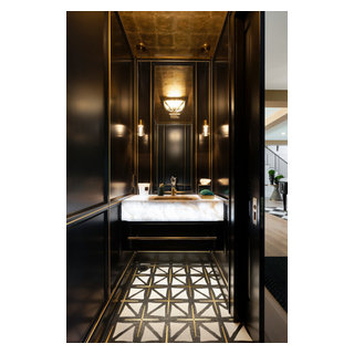 Rolling Green Residence - Transitional - Powder Room - Minneapolis - by ...
