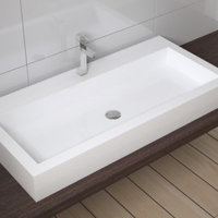 Badeloft Stone Resin Countertop Sink, Extra Large - Modern - Bathroom ...